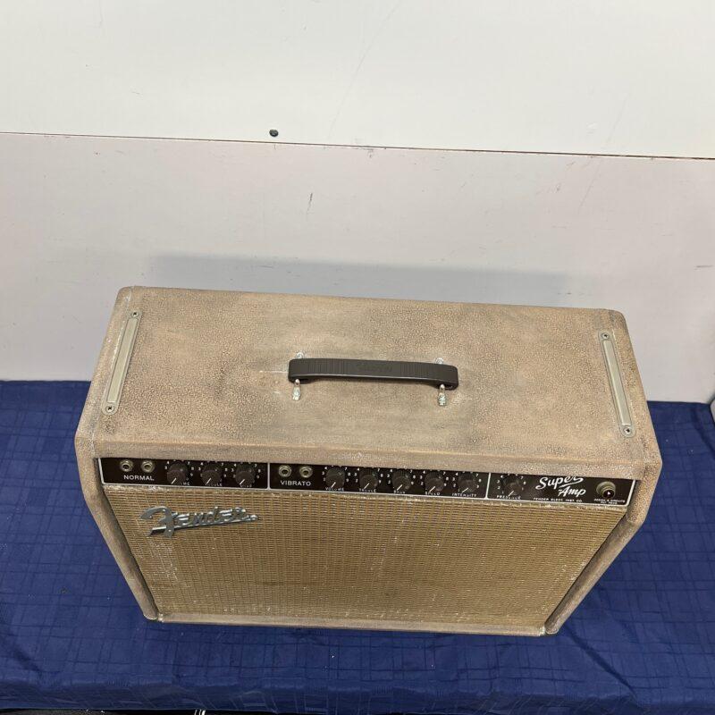 Vintage Fender Super 6G4A Brownface 40-Watt 2×10″ Tube Guitar Combo ...