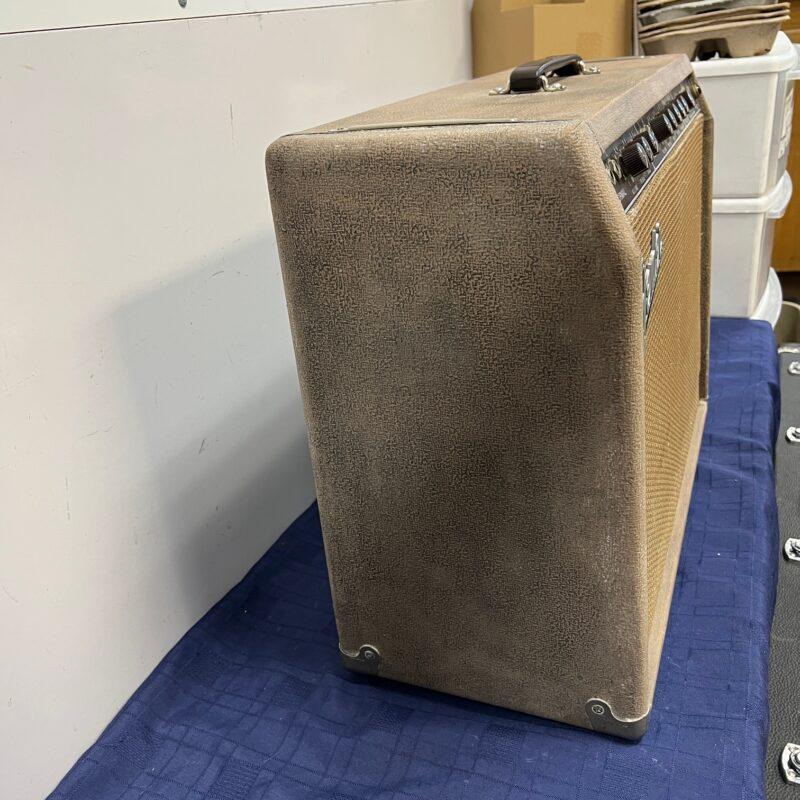 Vintage Fender Super 6G4A Brownface 40-Watt 2×10″ Tube Guitar Combo ...
