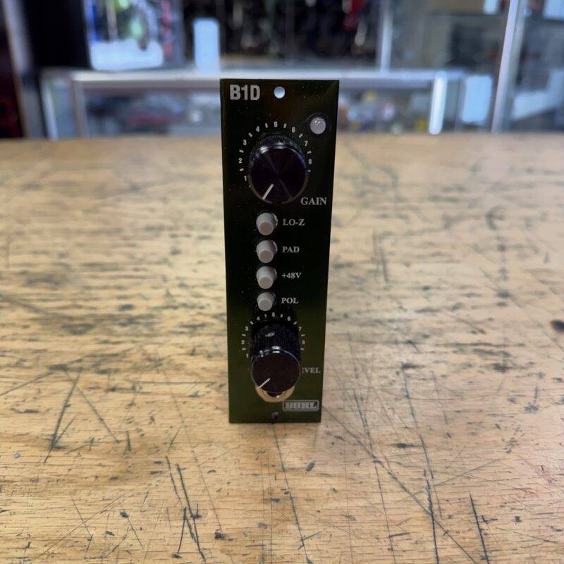 Used Burl Audio B1D 500 Series Microphone Mic Preamp with BX4 Iron ...