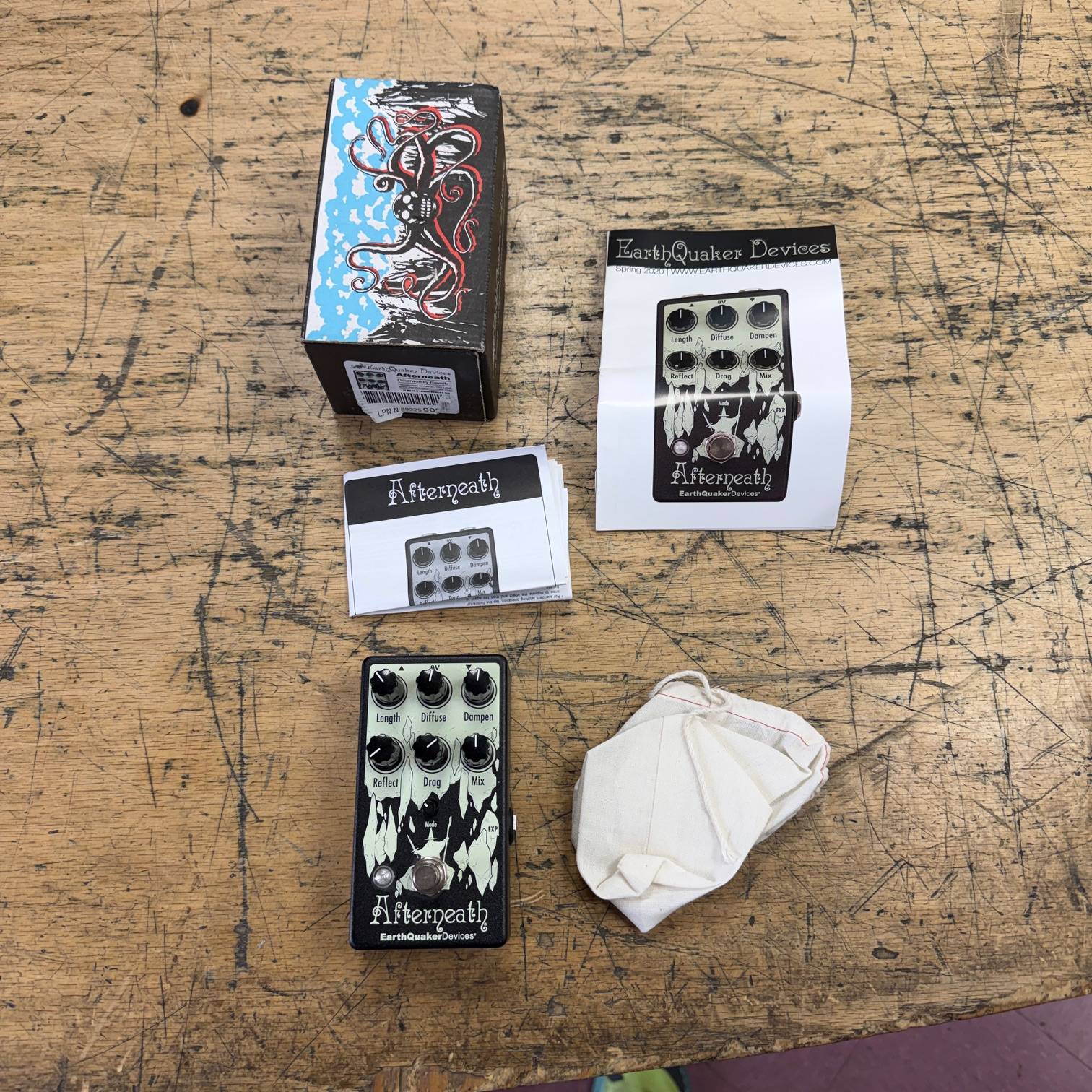 Used EarthQuaker Devices Afterneath Otherworldly Reverberation Machine ...