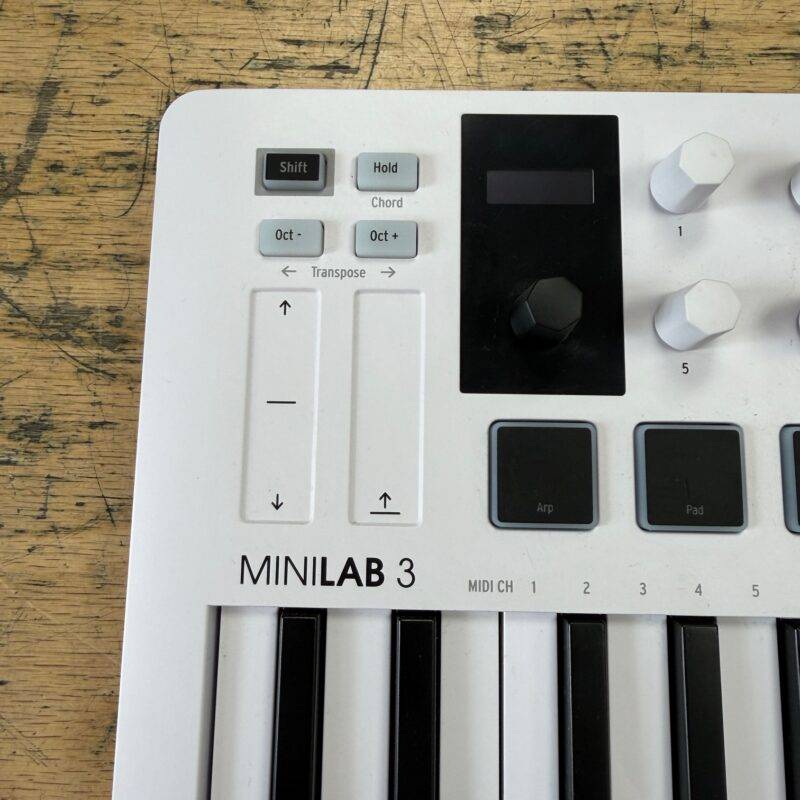 Used Arturia MiniLab 3 25 Slim Key Keyboard Controller | Metro Gnome Music